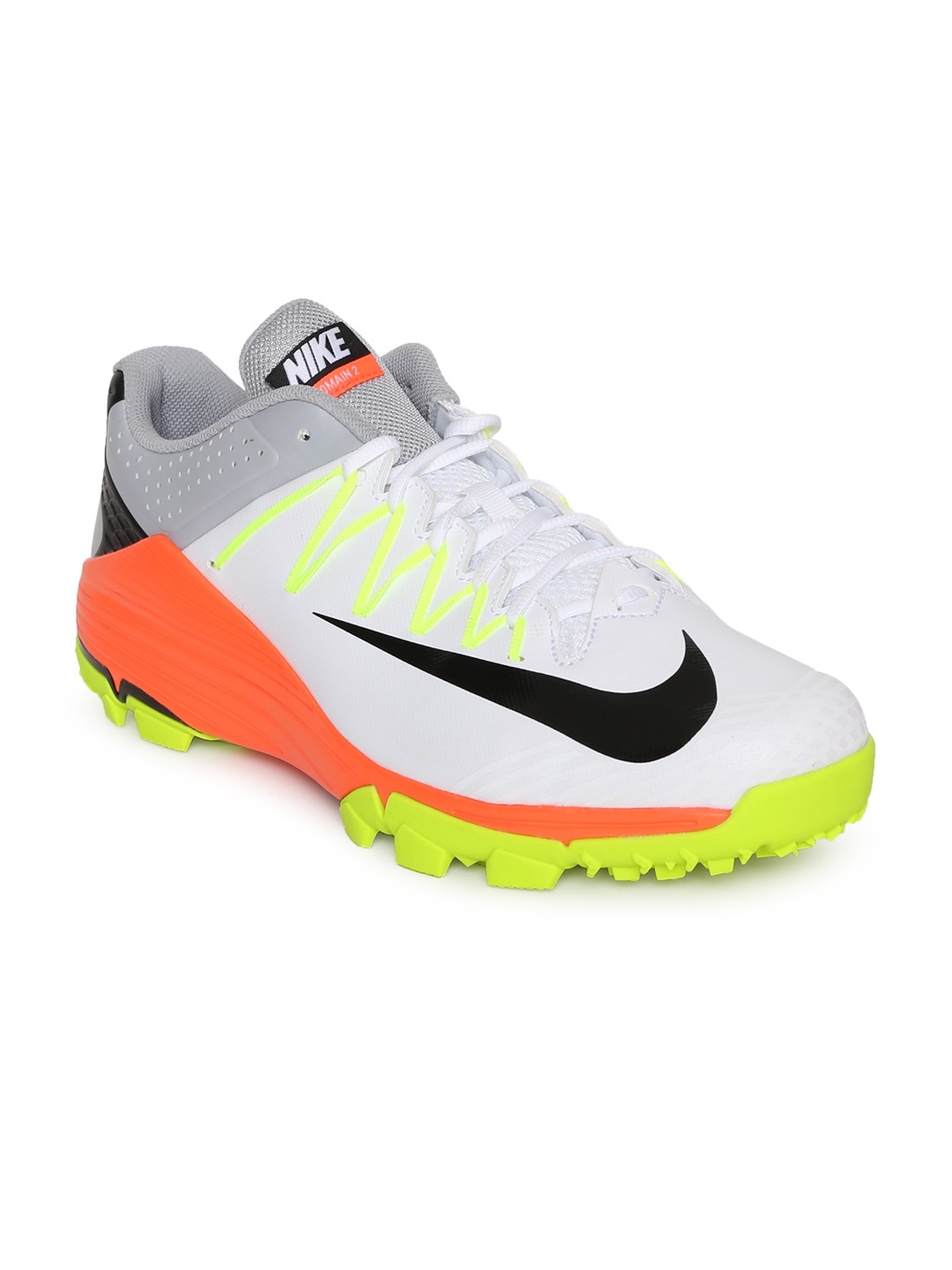 Nike Men White Domain 2 Cricket Shoes - Biggie Cricket
